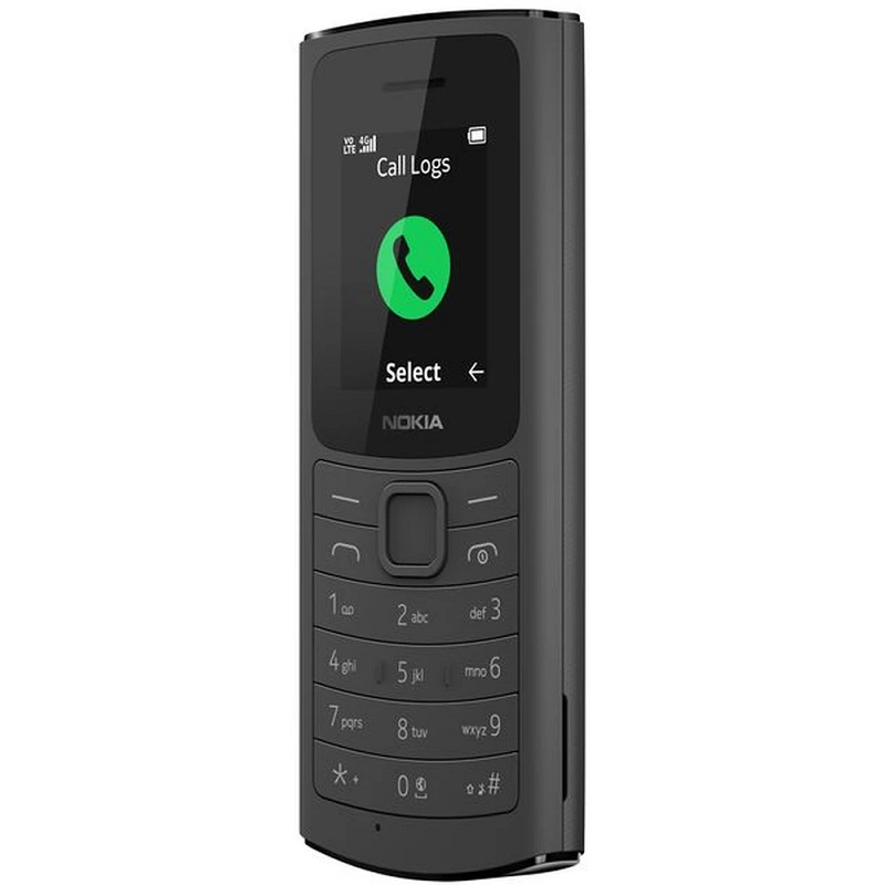 Nokia 110 4G Dual SIM Black | MobilMax.cz