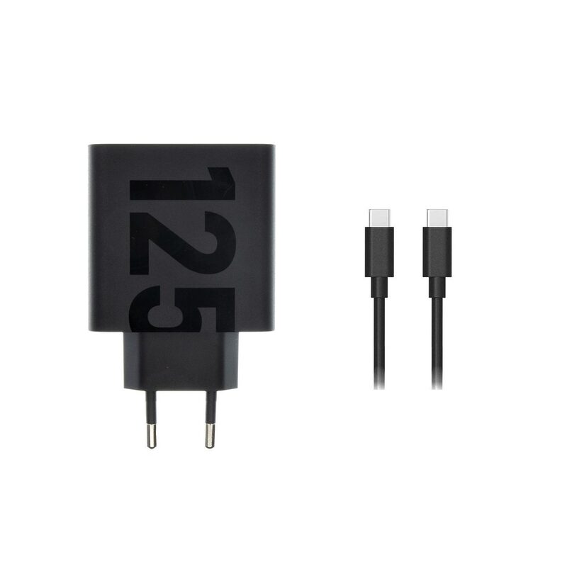Nabíječka Motorola MC-1252 USB-C GaN 125W Turbopower + kabel USB-C/USB ...